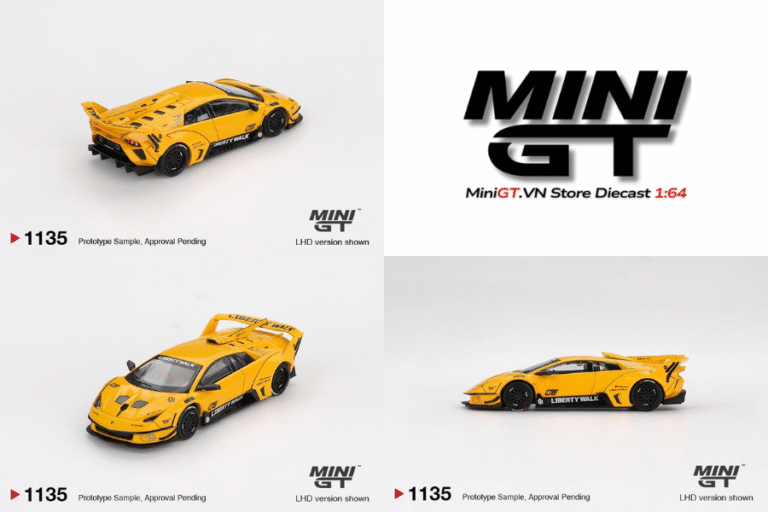 Mini GT MGT01135 LB-Silhouette Works Lamborghini Murciélago GT Evo ...